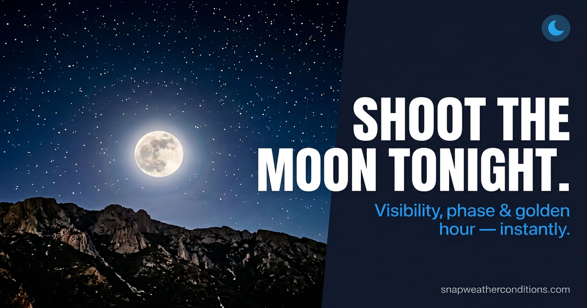 Moon Visibility Nagano (2026): Phase & Best Time Tonight